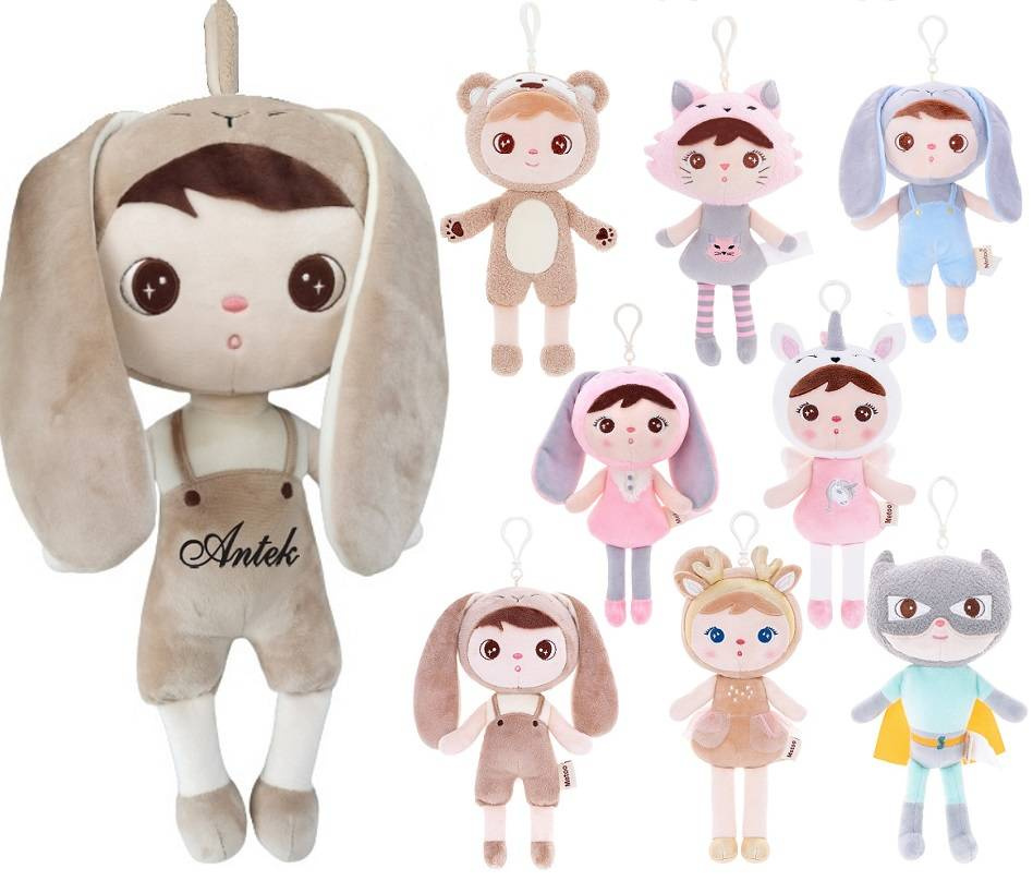 Metoo Set of Dolls - Personalized Beige Bunny and Mini Doll | Metoo For ...