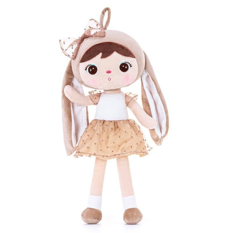 Metoo Beige Bunny Doll with Bow | Metoo Dolls without personalization ...